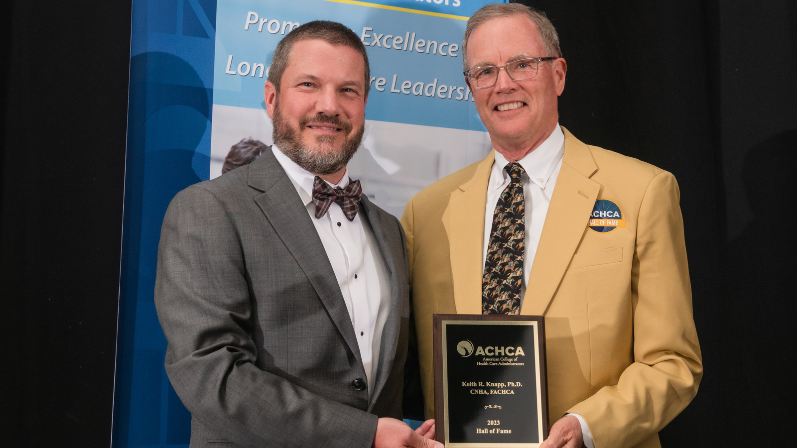 Dr. Keith Knapp inducted in the 2023 ACHCA Hall of Fame | College of ...