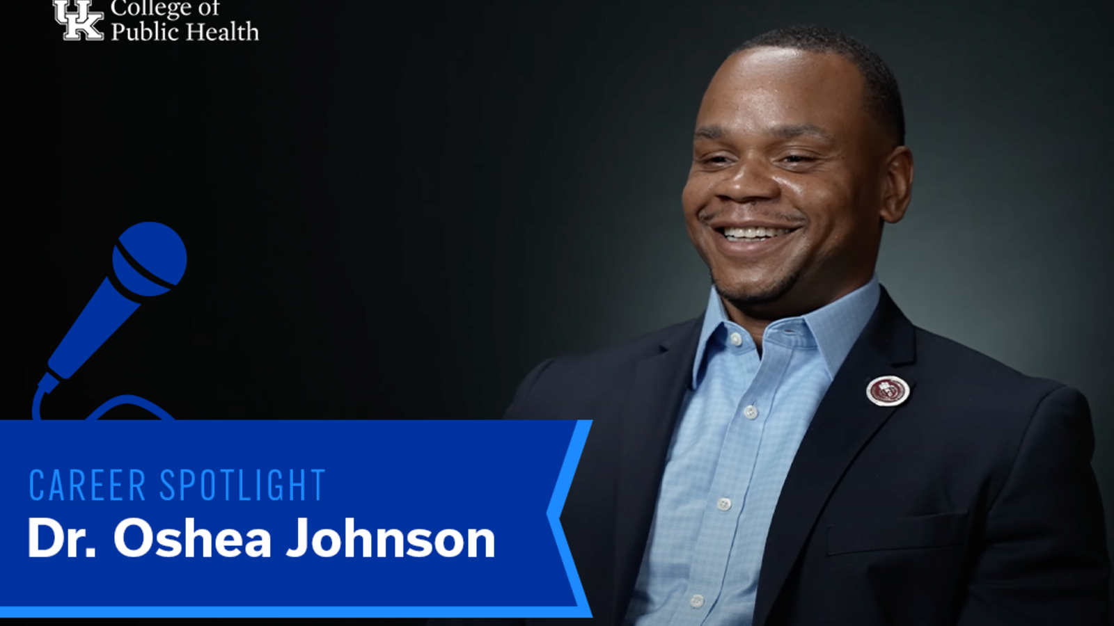 Career Spotlight: Dr. Oshea Johnson | College of Public Health